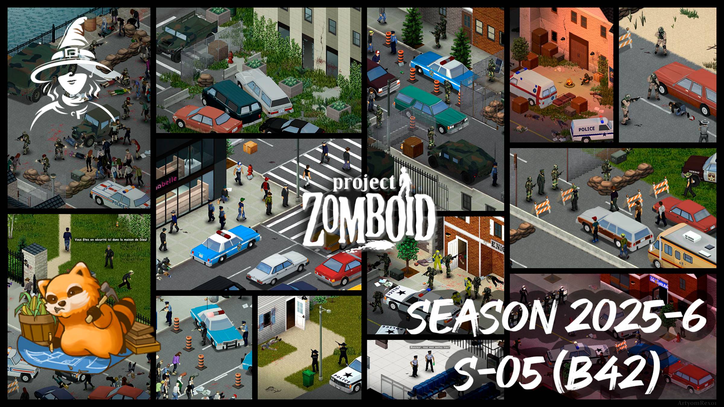 В поиске маски | #ProjectZomboid (s2025-06 s-05 | b42)