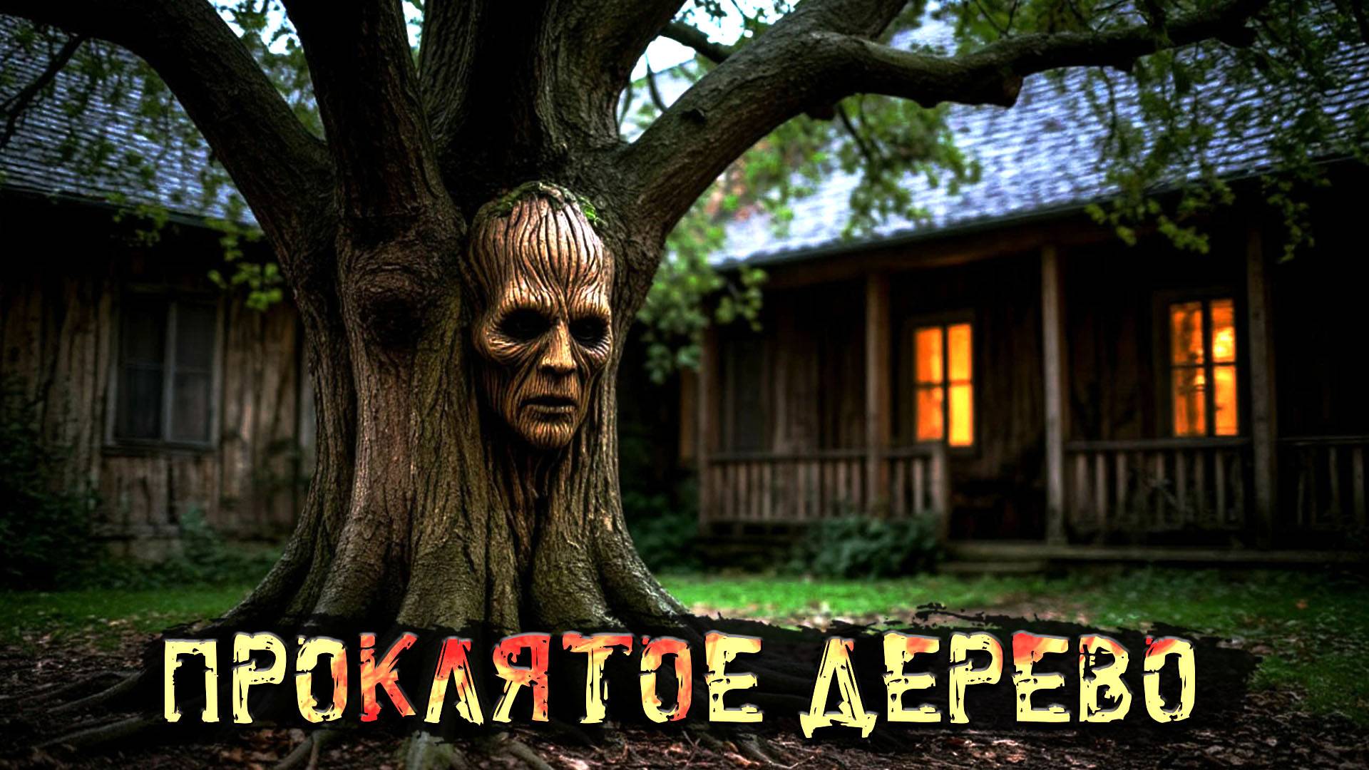 Не нужно было сажать это дерево! "Проклятое дерево"  † Страшные истории † ужасы.