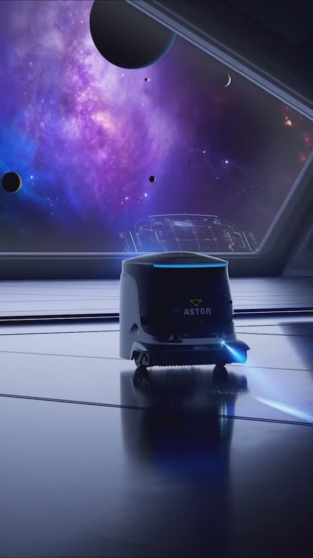 Космические технологии от ASTOR для автоматизированной уборки