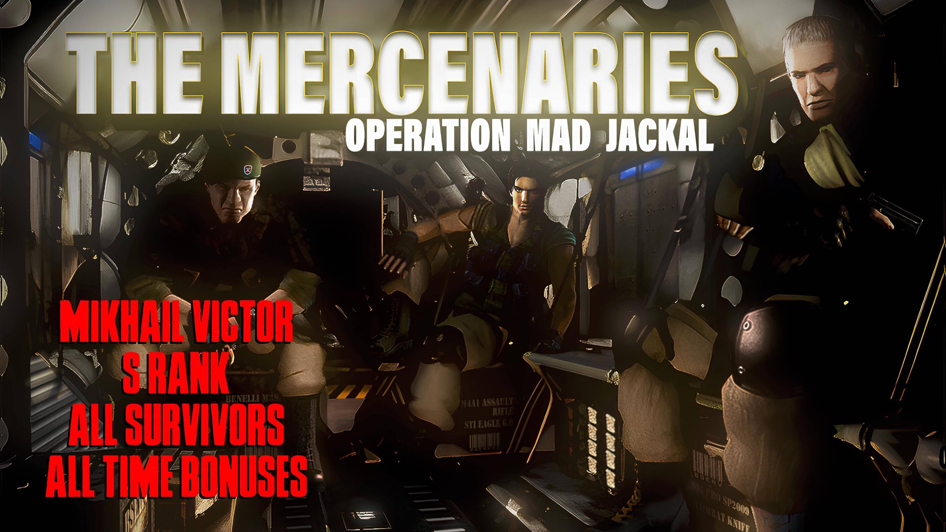 Resident Evil 3: Nemesis - Mercenaries - Mikhail Victor (Михаил Виктор)