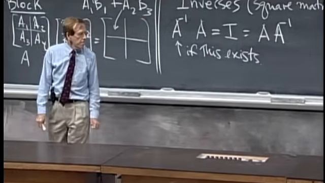 3. Multiplication and Inverse Matrices