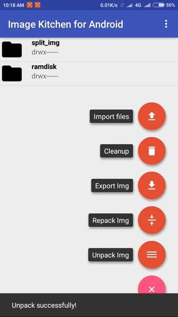 Распаковка/сборка boot и recovery на смартфоне без ПК
