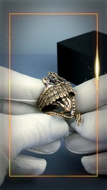 КОЛЬЦО ГРИФОН ОРИГИНАЛЬНОЕ УКРАШЕНИЕ В СТИЛЕ ФЭНТЕЗИ JOK.RU