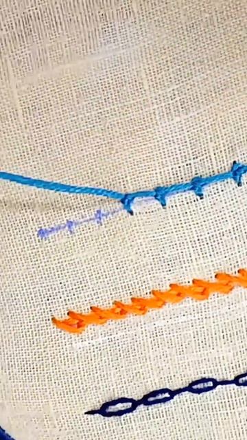 Вышивка простыми стежками "Узелки" #sewing #вышивкадляначинающих #пэчворкновое #базовыешвыввышивке