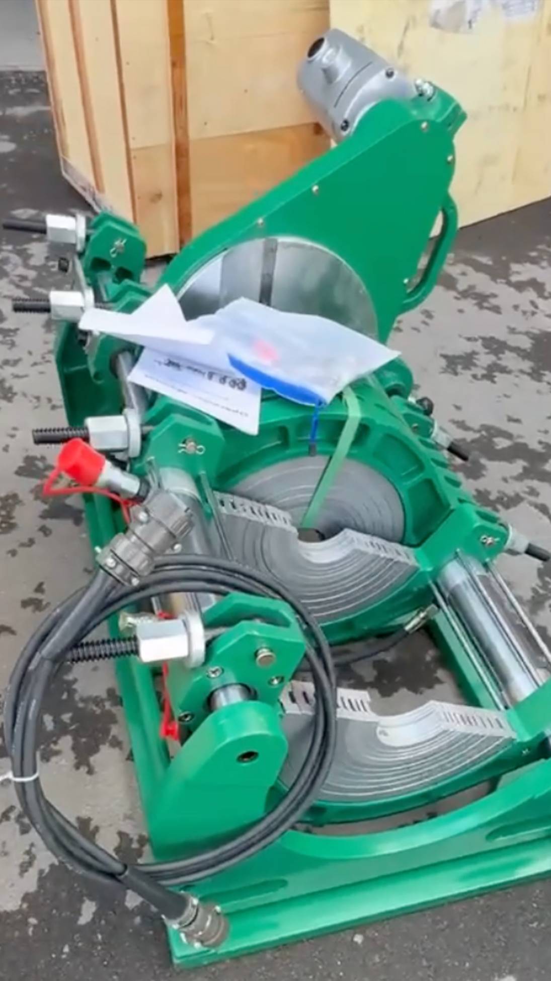 Стыковой сварочный аппарат гидравлика 90-315 мм