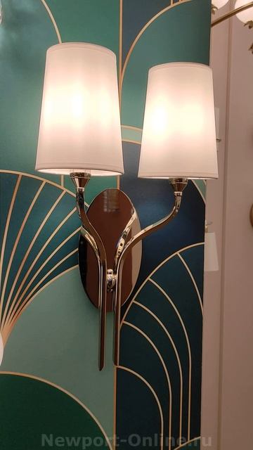 Бра NEWPORT 3554/A nickel