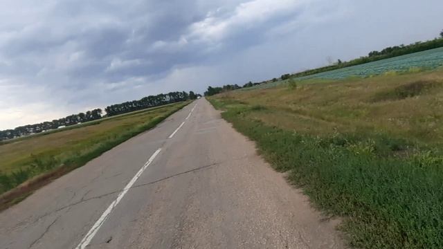 Дождь в посёлке Берёзовка.😊