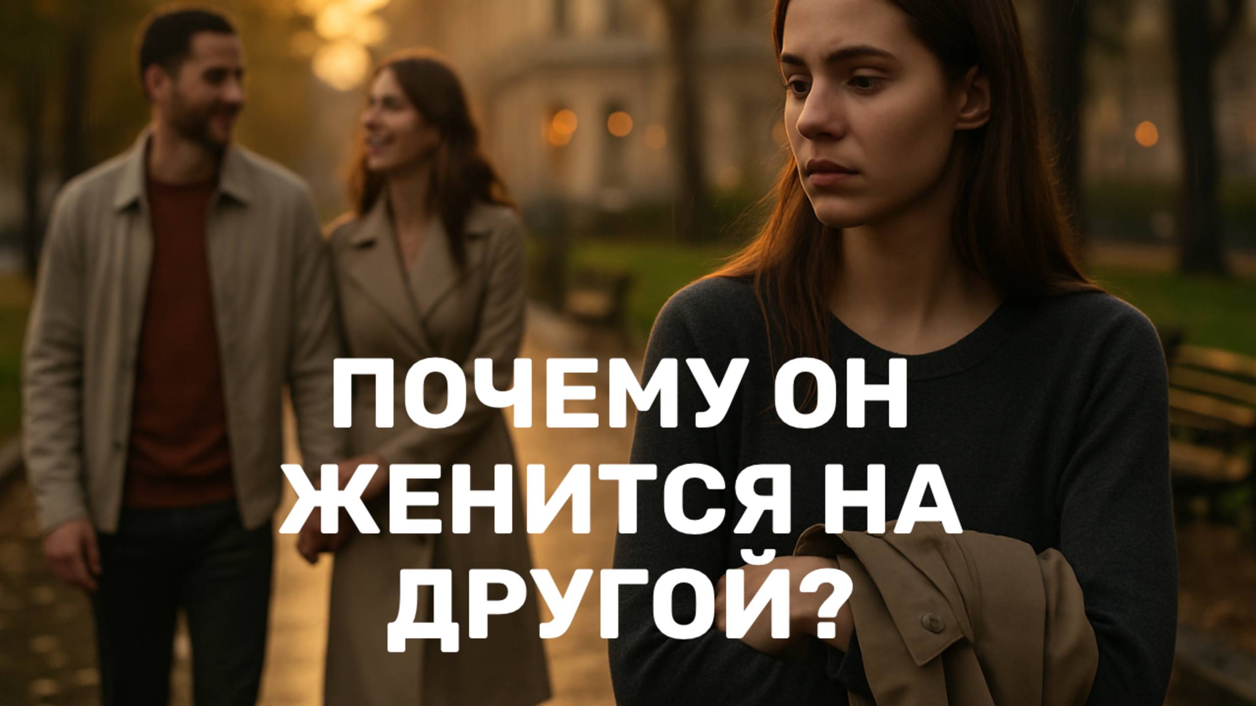 Почему он жениться на другой?