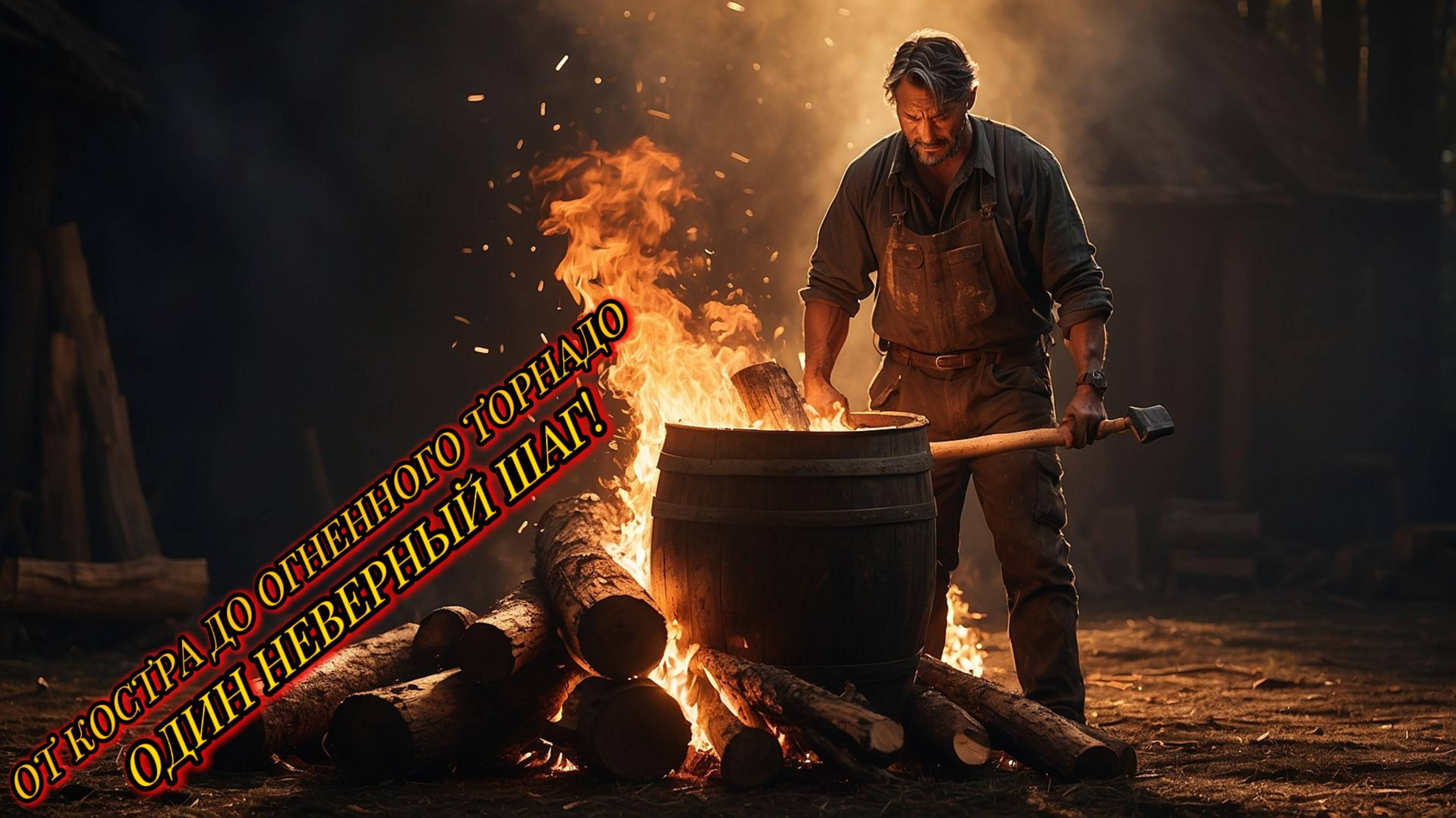 🔥 "СУДНЫЙ ДЕНЬ: БОЧКА-КРЕМАТОРИЙ НА ПОЛНУЮ КАТУШКУ!" [ЧАСТЬ 6]⚡ Продолжение дачного адреналина! ☠️