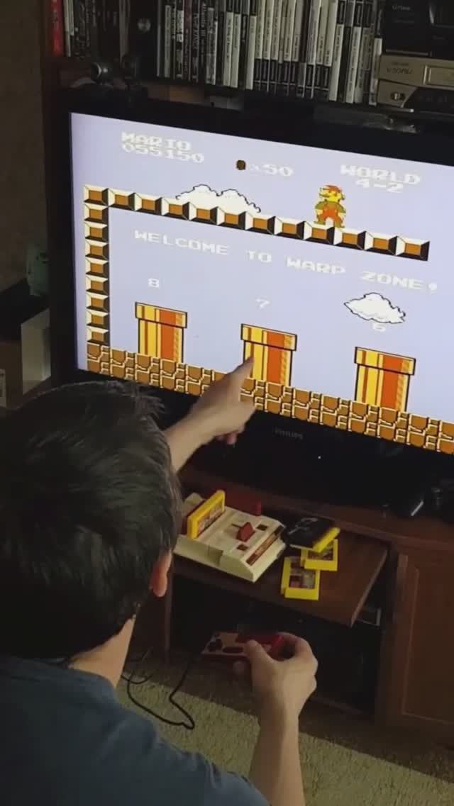 Mario  все скрытые warp трубы #shotrs #игры #марио #mario #dendy #денди #games #8bit #nes #retro