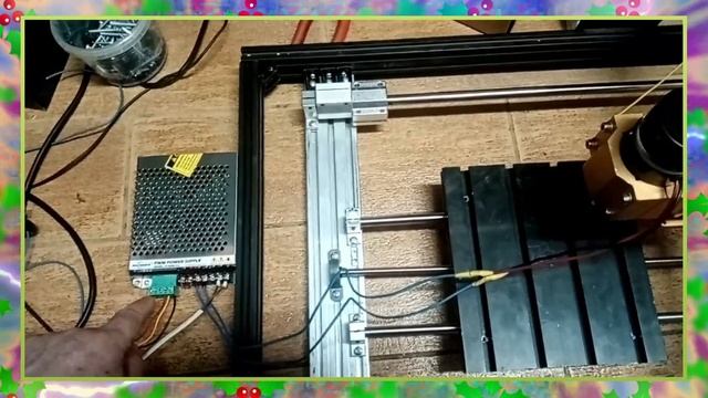 Питание мотора шпинделя CNC