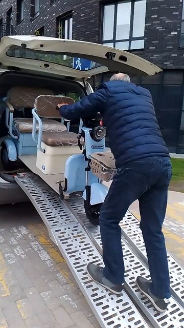 Купили электротрицикл! 09.05.2025