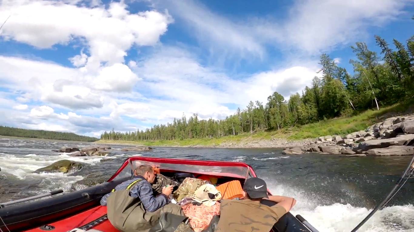 Мы вновь на реке Северная, рыбалка по низкой воде. Часть 1.
