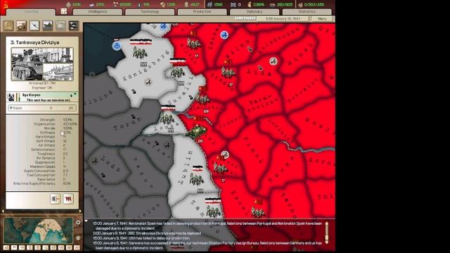 Hearts of Iron 2. СССР. Часть 2. 1939-1941.