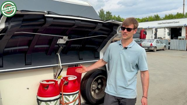 Дом на колесах на газе