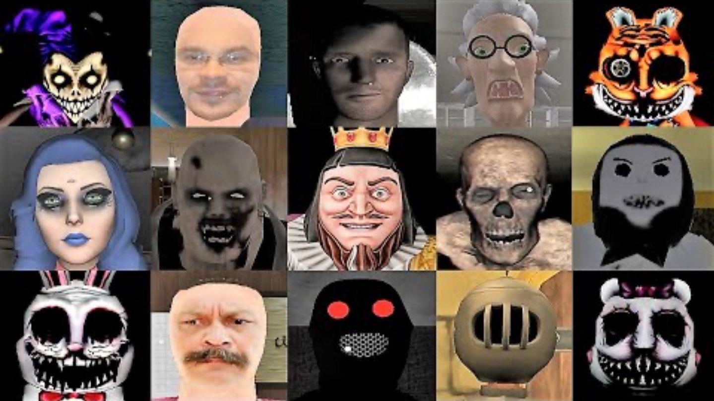 Caught Battle #4 | Angry King Mr Hoops 3 Room 817 Psychopath Hunt 2 Terrible Night At School & +