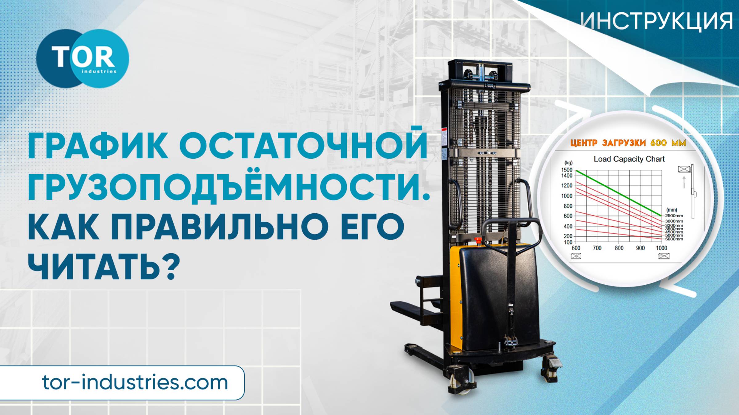 График остаточной грузоподъёмности. Как правильно его читать?