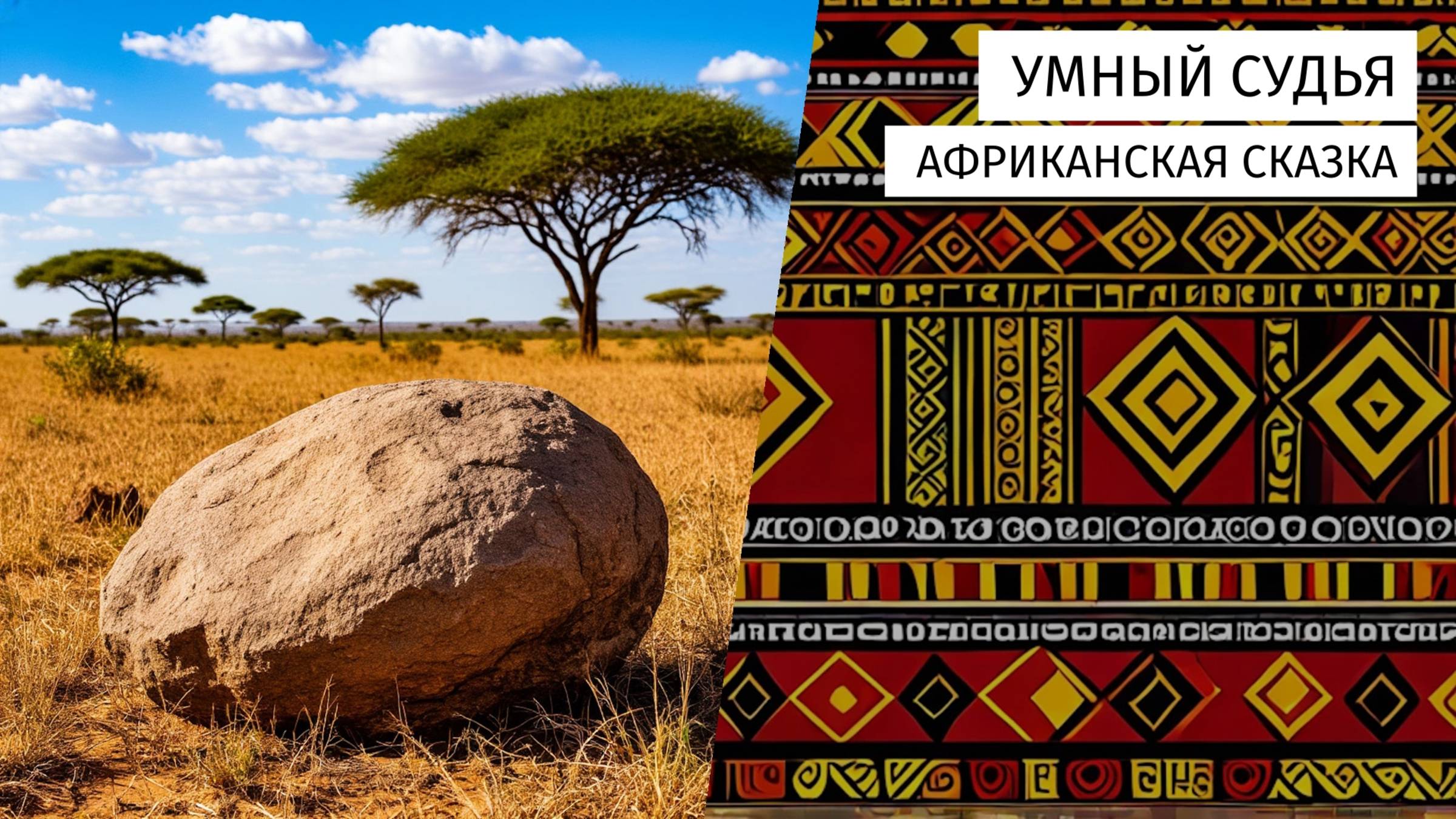 Умный судья. Африканская сказка.