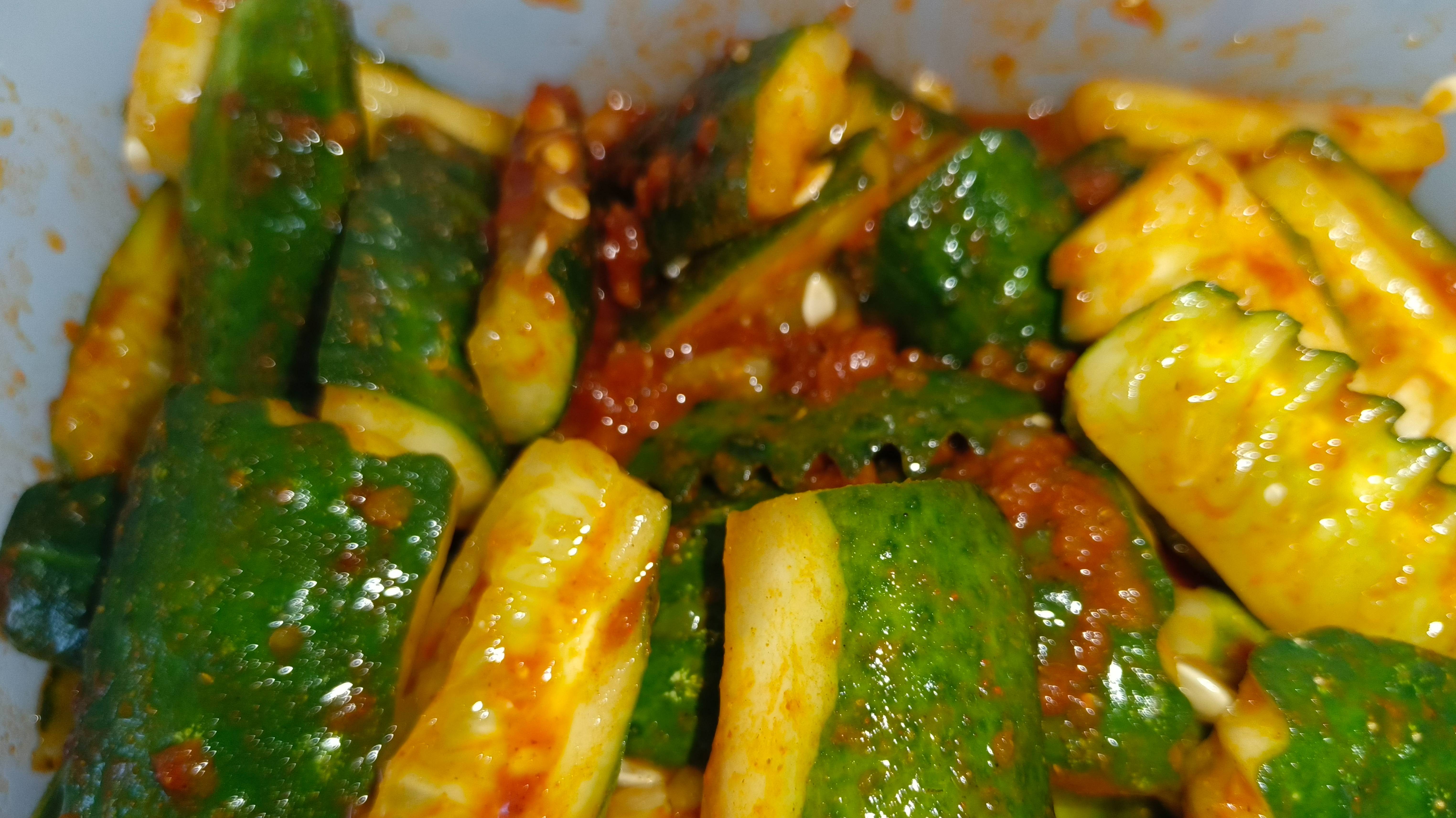 Кимчи из огурцов 🥒 #остраязакуска