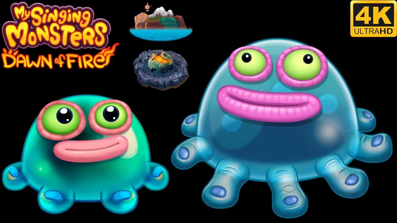 Палезатор - Юный/Взрослый Все Песни и Анимации (My Singing Monsters Dawn Of Fire)