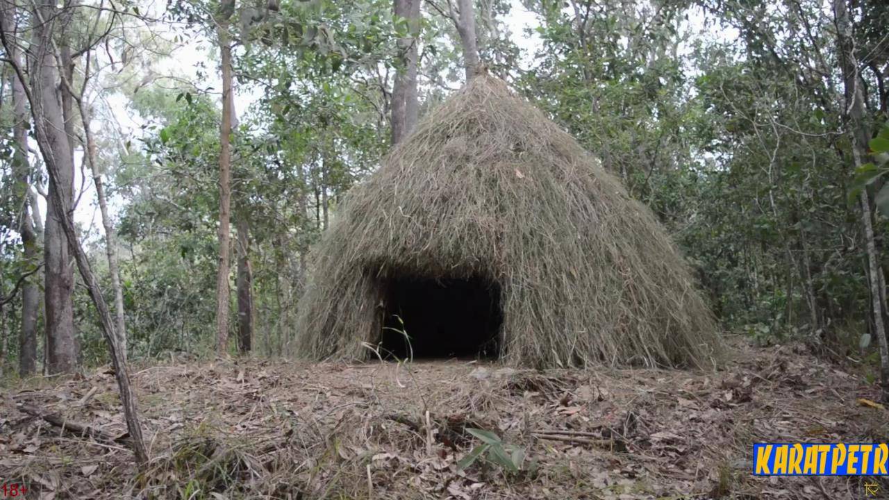 Хижина из травы