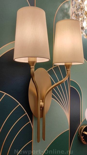 Бра NEWPORT 3554/A brass