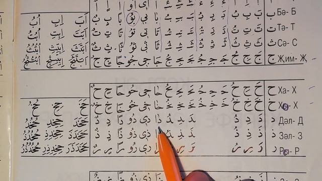 №12 Следующие 5 букв. Учитель показывает вы повторяете