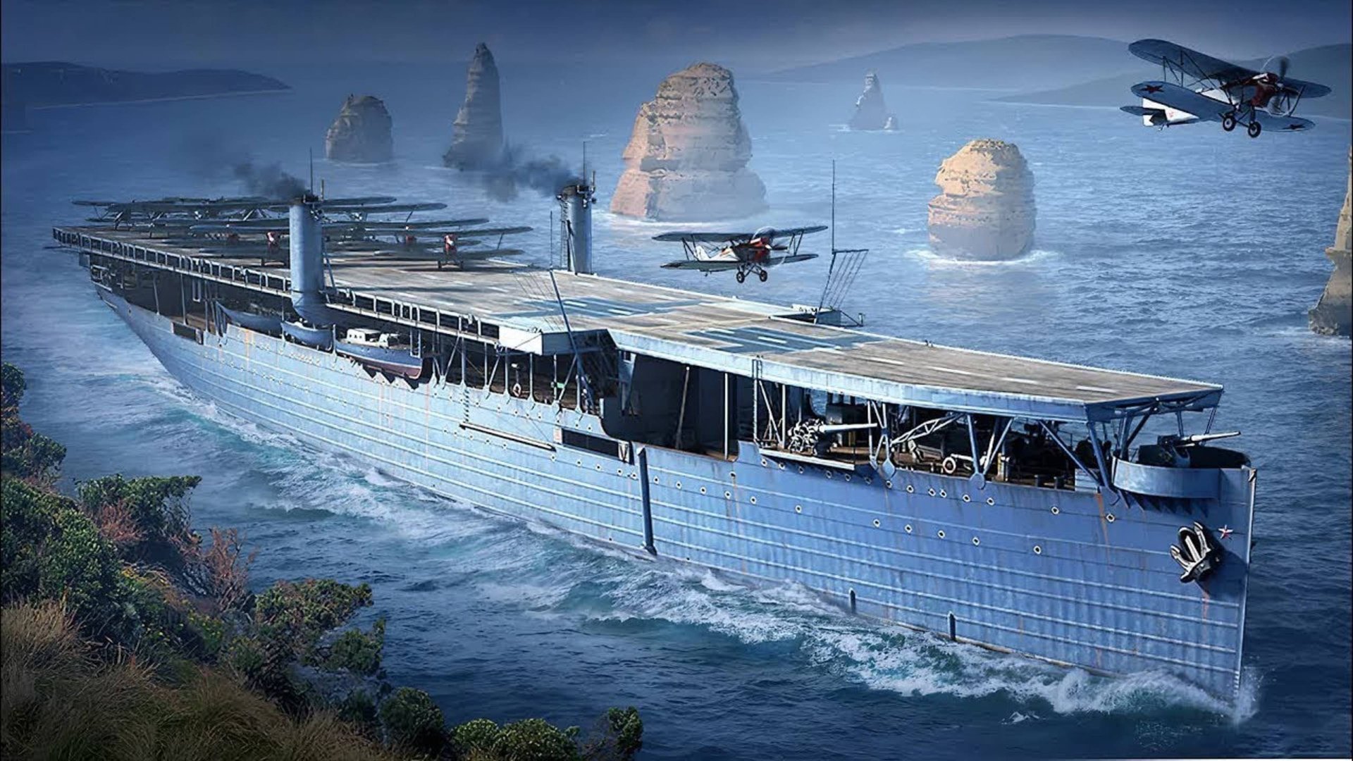 Мир кораблей Авианосец Комсомолец