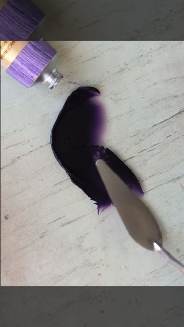 Масляная краска Блонье Ультрамарин фиолетовый