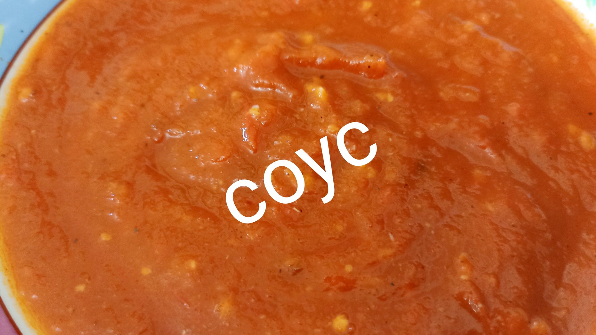 Соус из помидоров и болгарского перца