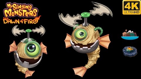 Пропеборг - Юный/Взрослый Все Песни и Анимации (My Singing Monsters Dawn Of Fire)