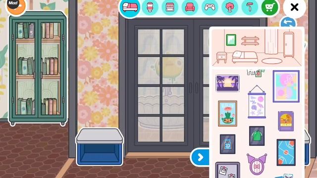 Обустройство дома оранжереи в toca boca