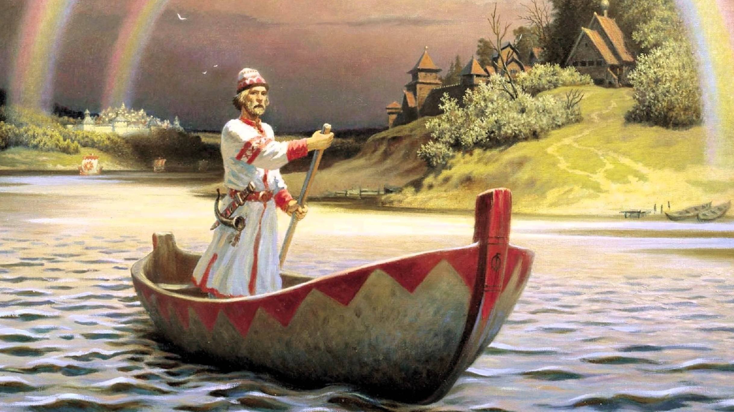 Славянские руны: Алатырь и Радуга