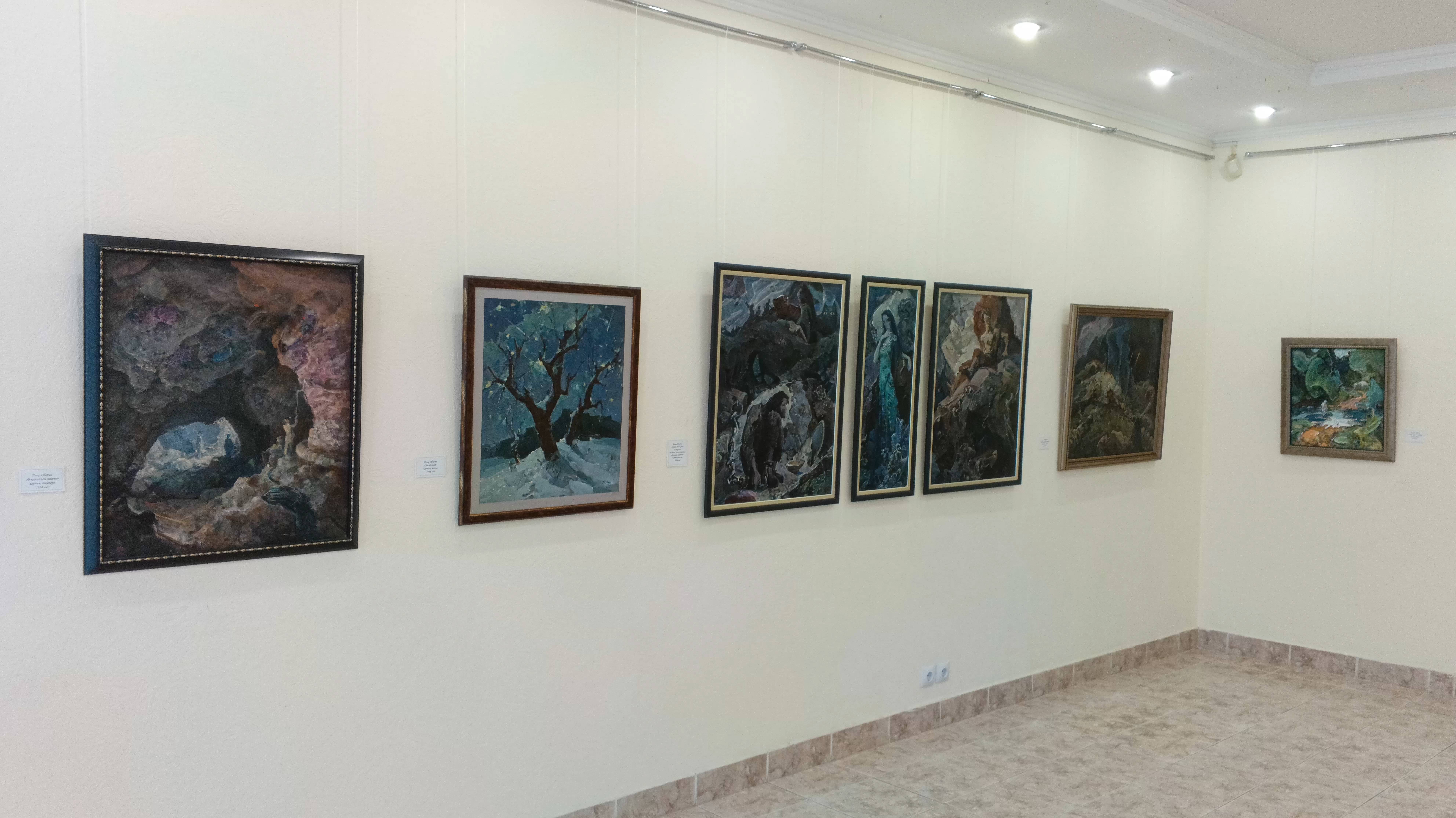 Выставка «Два берега. Петр и Галина Оборины»