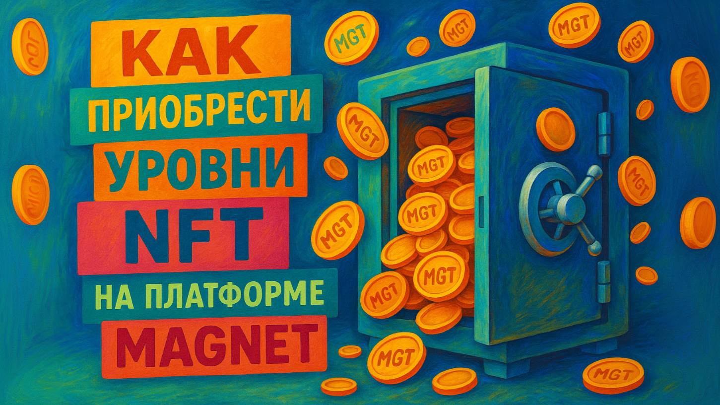 Как купить 3 уровня  NFT в компании "Magnet"