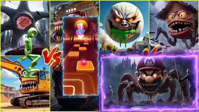 8 Монстров, выполняющих задание - Вращающееся колесо 44