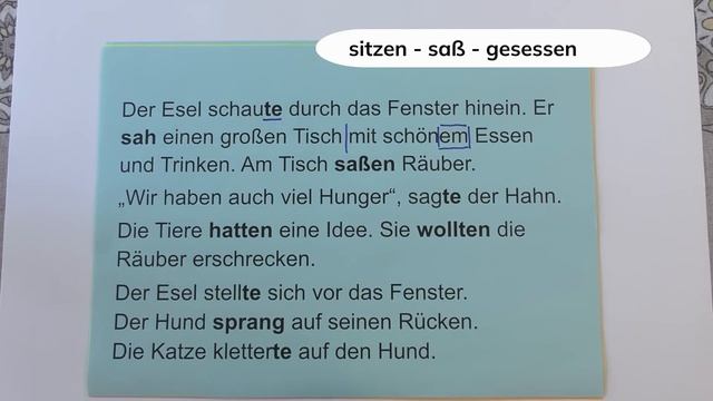 Die Bremer Stadtmusikanten - Бременские музыканты читаем по-немецки + грамматика