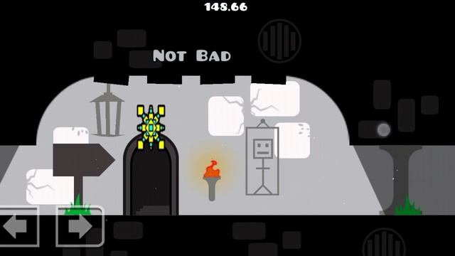 Tricky tower in geometry dash! #trickytower #geometrydash