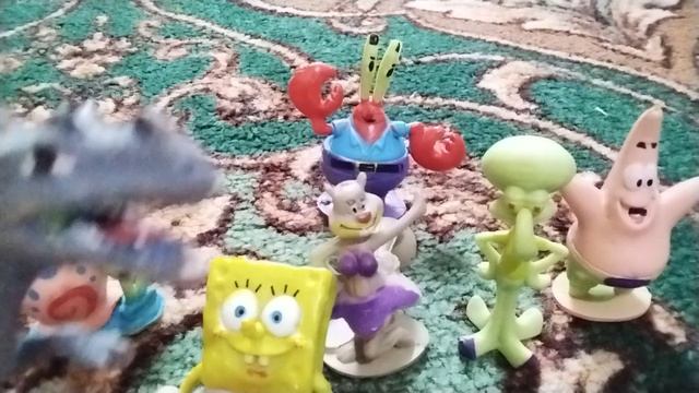 У НАС ГОСТИ ПРИЕХАЛИ ЭТО ГУБКА БОБ И ЕГО ДРУЗЬЯ 1 ЧАСТЬ