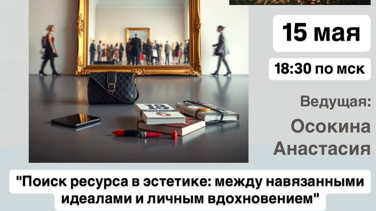 ПОИСК РЕСУРСА В ЭСТЕТИКЕ: МЕЖДУ НАВЯЗАННЫМИ ИДЕАЛАМИ И ЛИЧНЫМ ВДОХНОВЕНИЕМ 🎨✨
