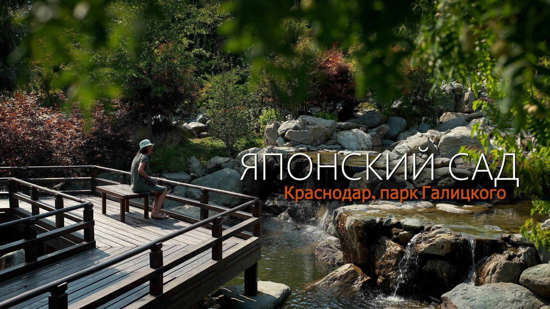 Японский сад. Краснодар, парк Галицкого.