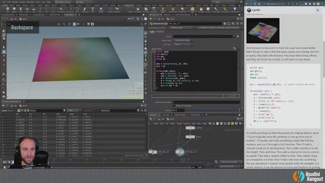 Houdini Hangout - 01 16 - The Joy of Vex (Days 12, 13, & 14)