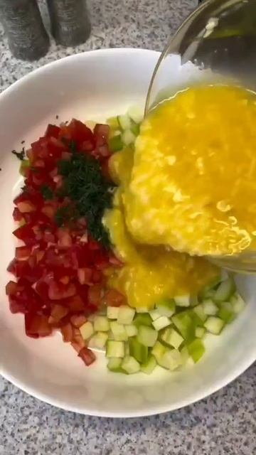 Овощная запеканка.