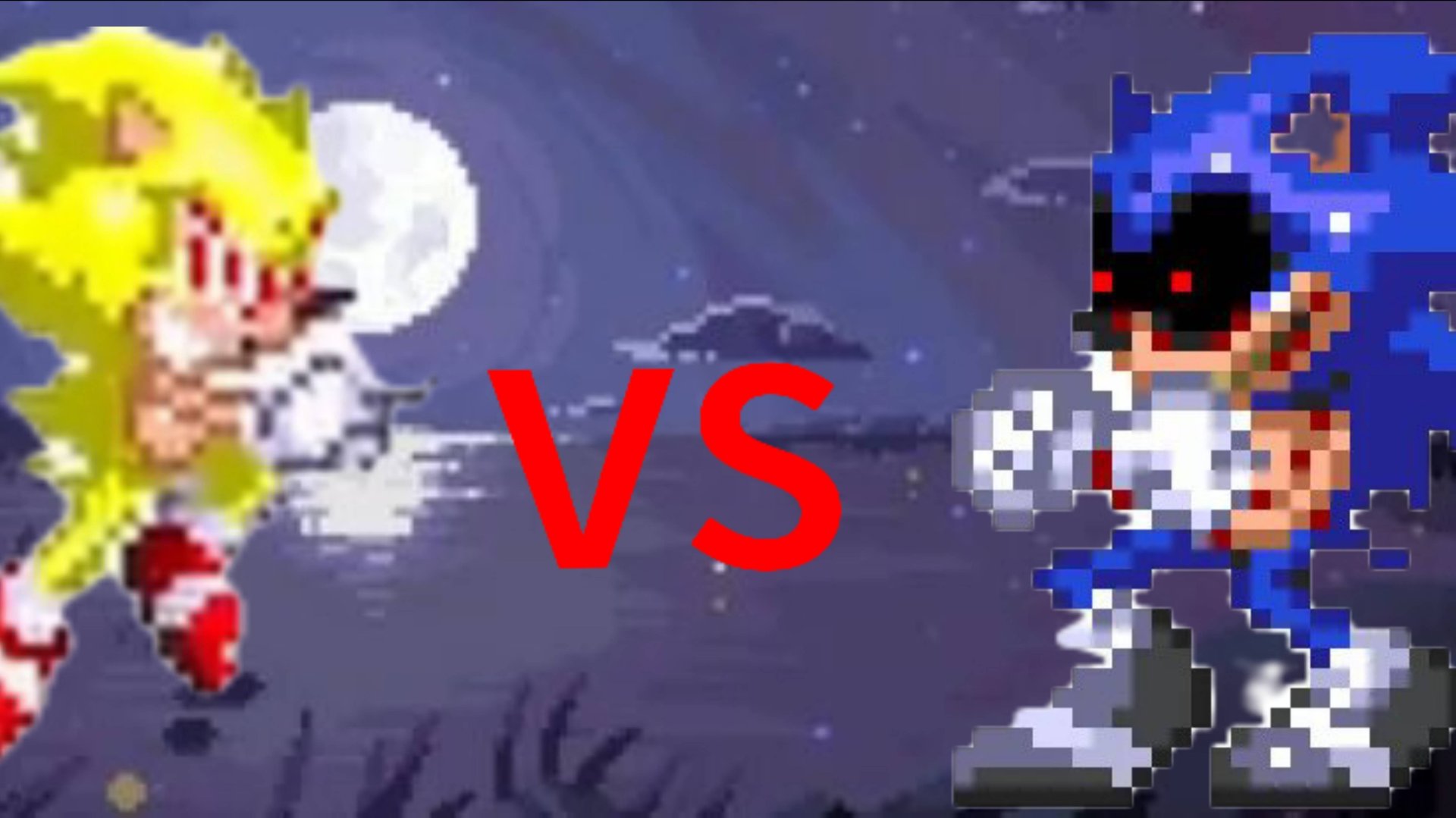sonic exe the second round соник против Соника ехе