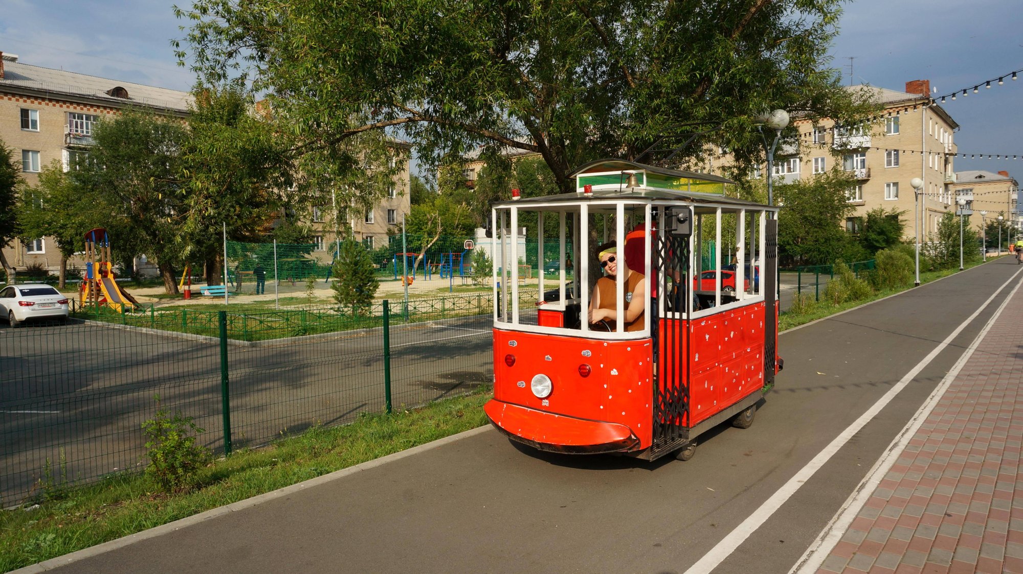 Набережная озера Смолино. Челябинск