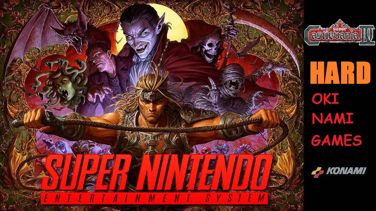Akumajou Dracula/Super Castlevania IV - HARD Mode (SUPER FAMICOM) от Oki Nami Games