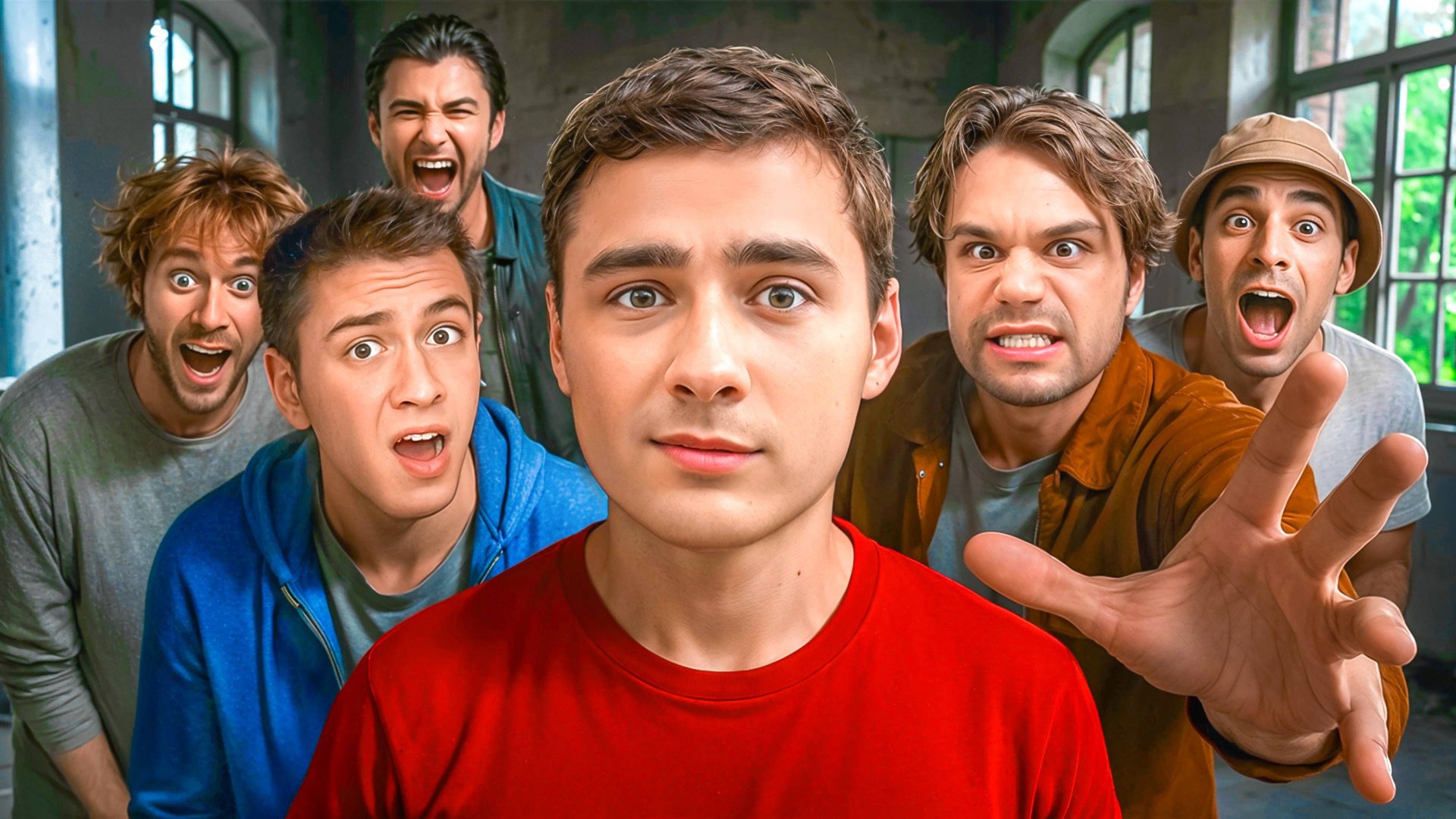 3 Комнаты на Заброшке: Обмани Друга, чтобы Выжить !