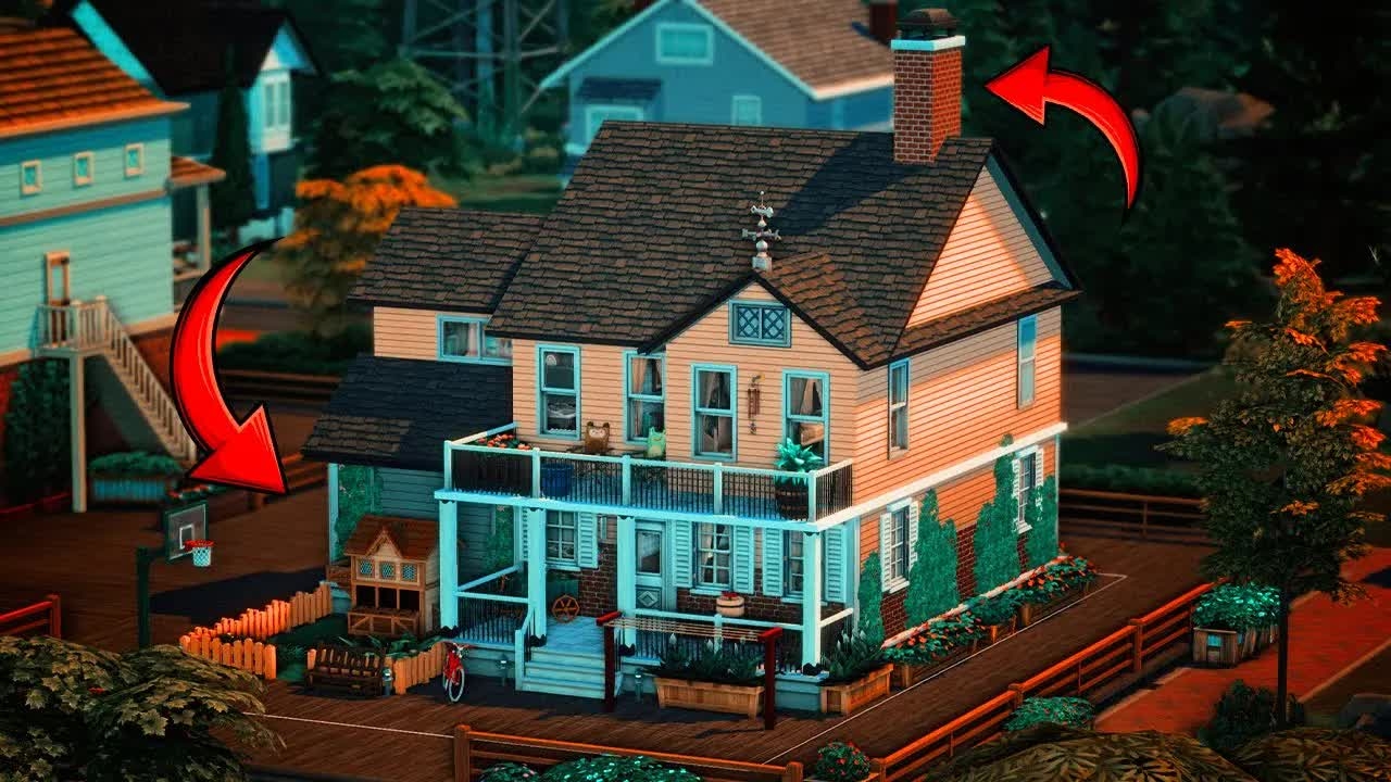 Строим ДОМ ДЛЯ 6 СТУДЕНТОВ в Симс 4 // The Sims 4