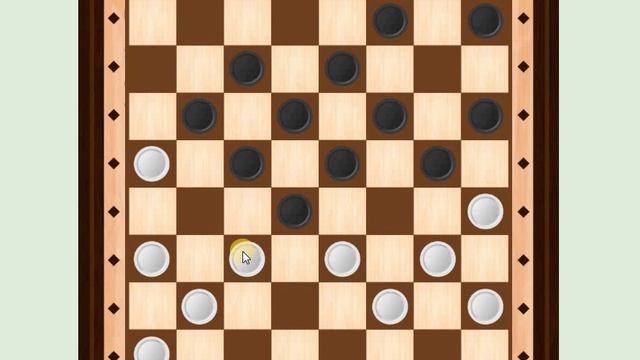 Русские шашки. Счет 3-0. Все было просто