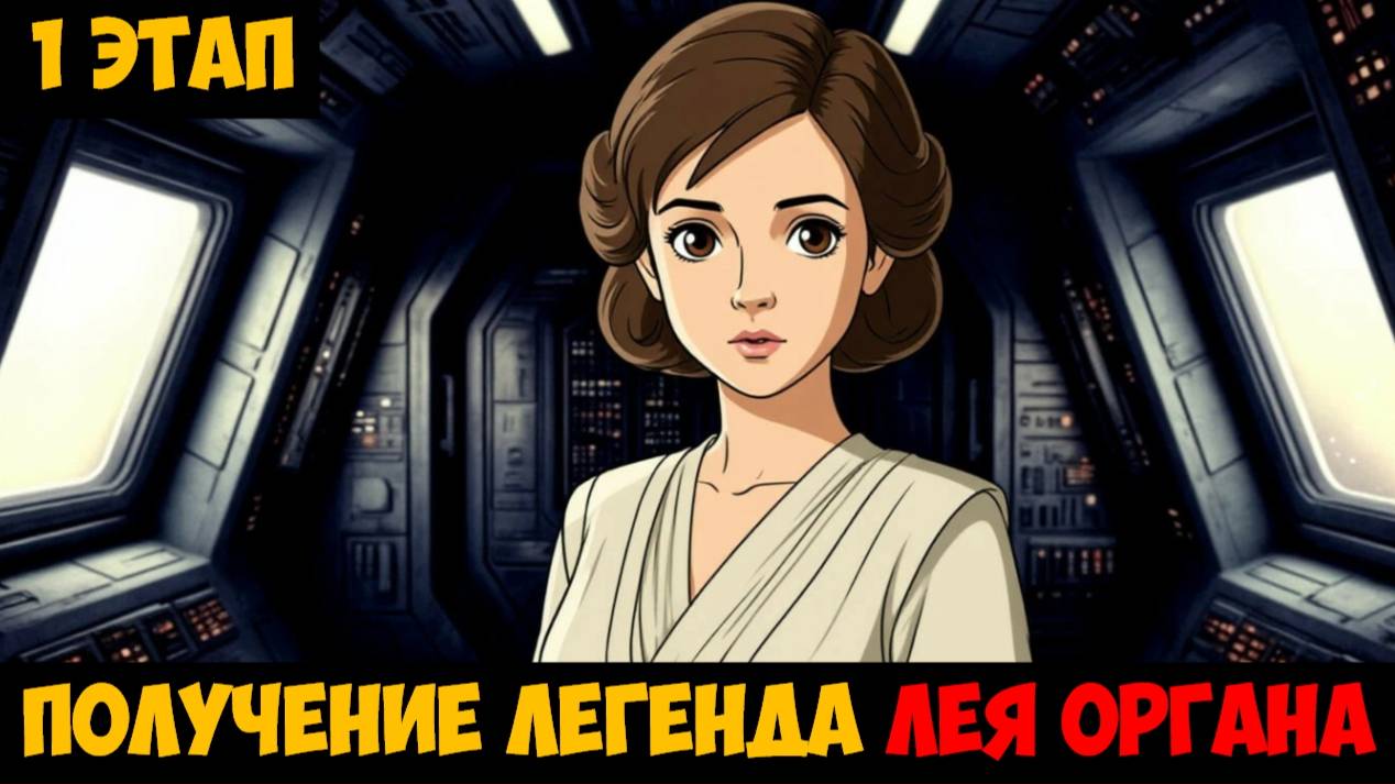 SWGOH Leia Organa Unlocked ИДЕЙНЫЙ БУНТАРЬ (Получение легенда Лея Органа) - 1 этап